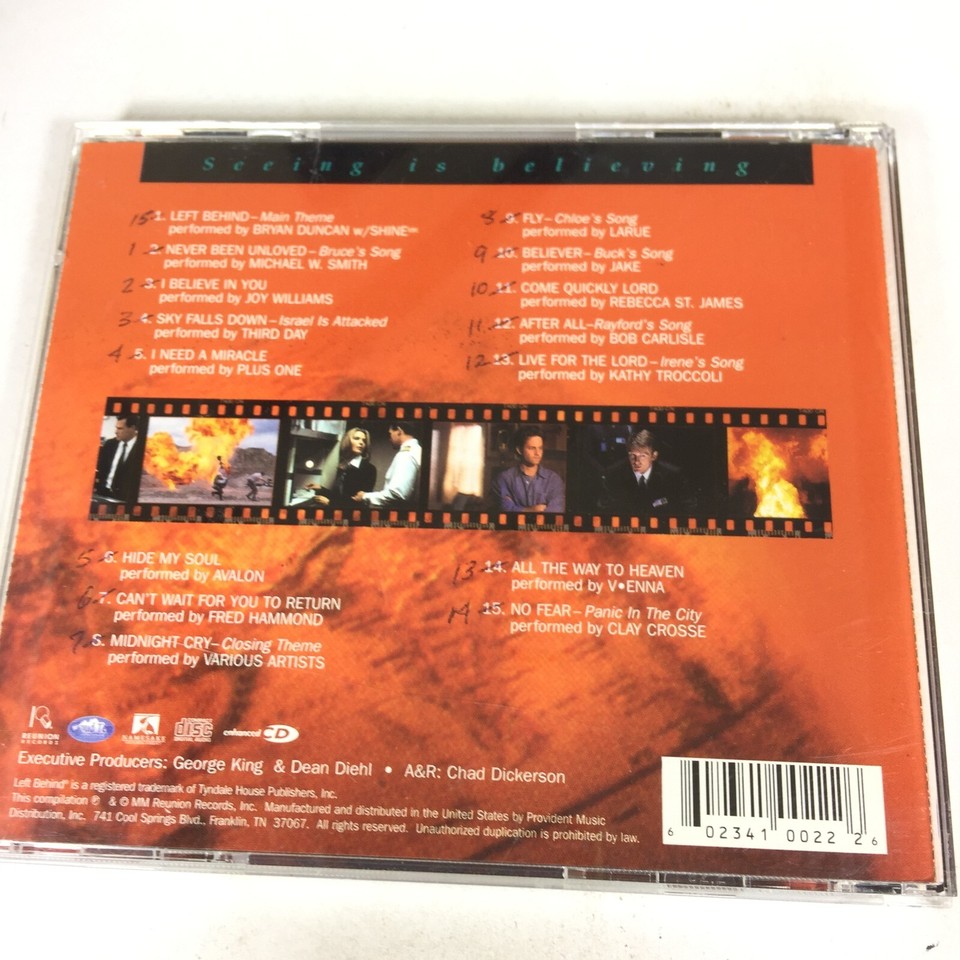 Left Behind: The Movie Soundtrack - AUDIO CD | eBay