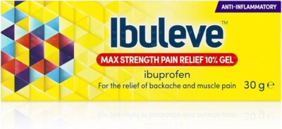 IBULEVE MAX STRENGTH PAIN RELIEF 10% GEL IBUPROFEN 30G | eBay UK