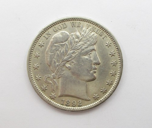 1892 United States Barber Half Dollar First Year of Issue | eBay
