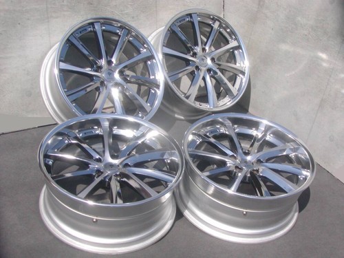 JDM Wheels Weds 20x8.5/9 5x120 38/24 Kranze Vishnu 3-piece Alphard Set4 ...