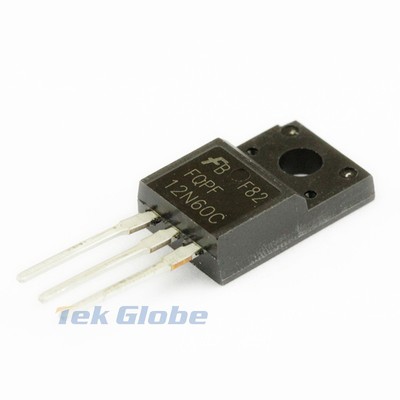 5pcs FQPF12N60C FQPF 12N60C FAIRCHILD TO-220 Power MOSFET N-Channel | eBay