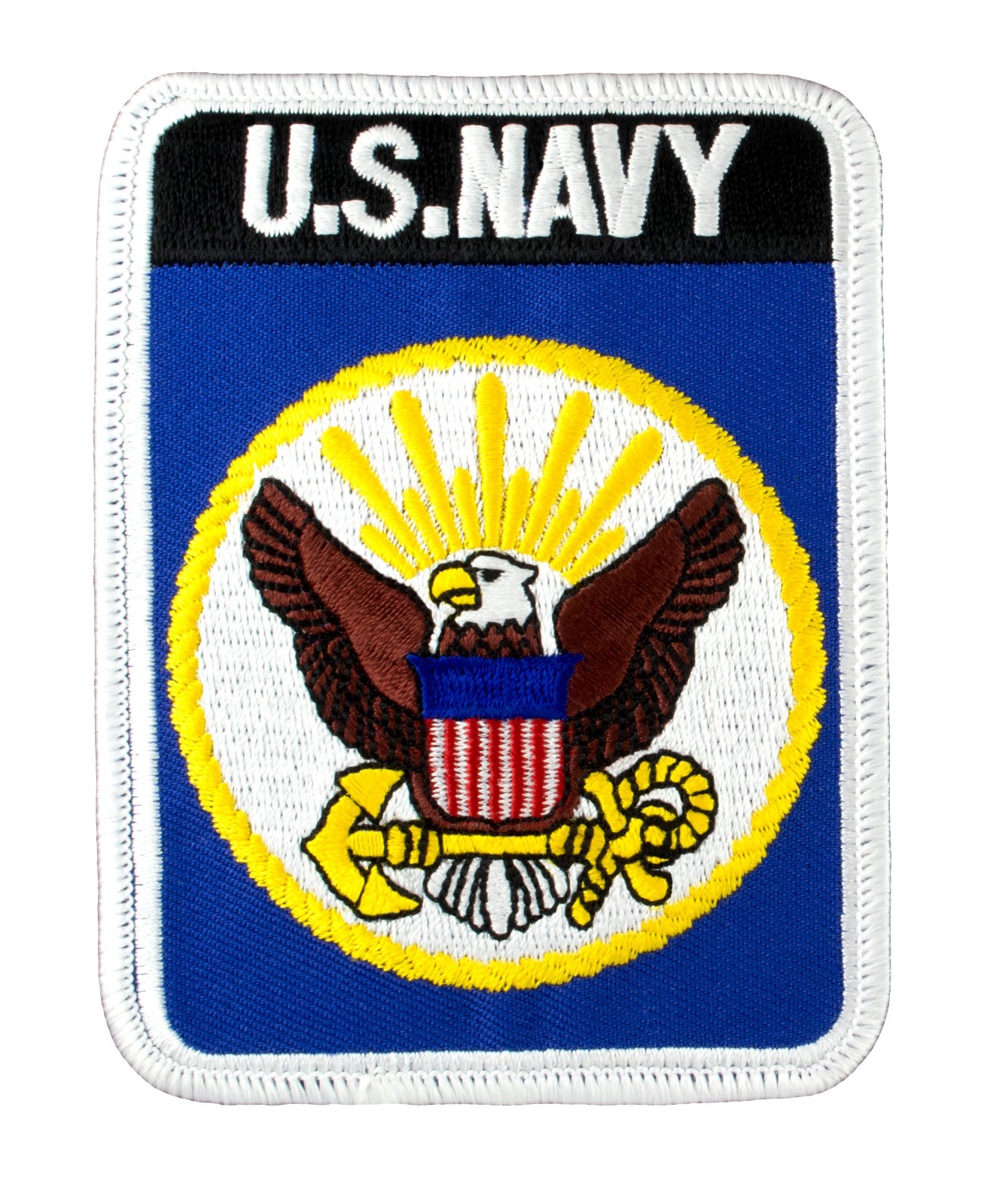 US Navy Crest Patch (152) 3" x 4" Embroidered Patch 20689 | eBay