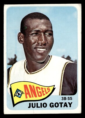 1965 Topps JULIO GOTAY #552 VG Los Angeles Angels | eBay