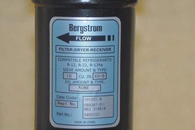 Bergstrom Filter-Dryer-Receivers 5400720 4440-01-535-2815 for sale ...