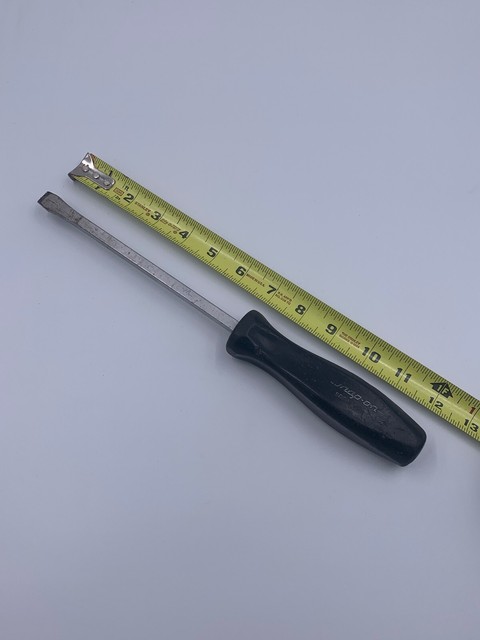 Vintage Snap on Sdd48 Square Shaft Hard Black Handle Screwdriver #t30 ...