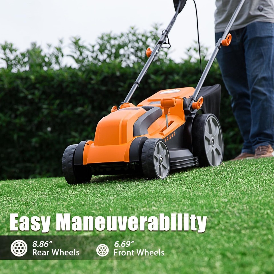 MEB1216K Electric Lawn Mower 16-Inch 12AMP | eBay