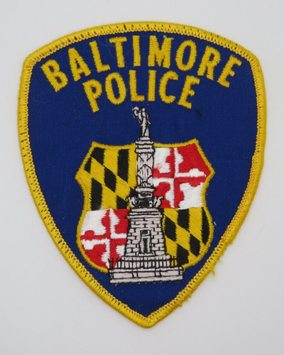 Baltimore Maryland Police Patch | eBay