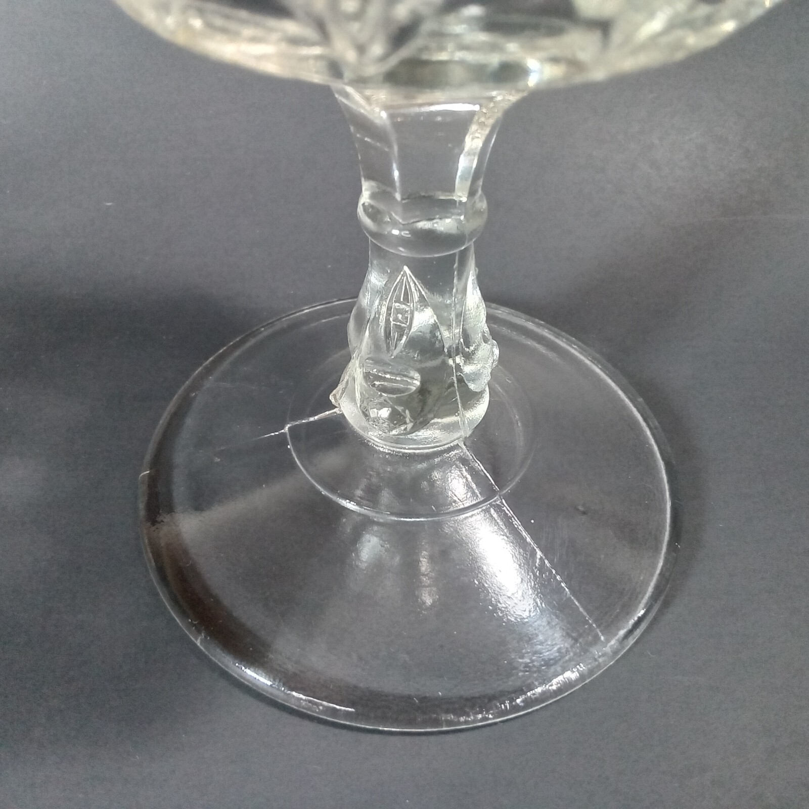 Thompson Glass TORPEDO 2 Water Goblets Antique/VTG EAPG Glasses 6 1/4 ...