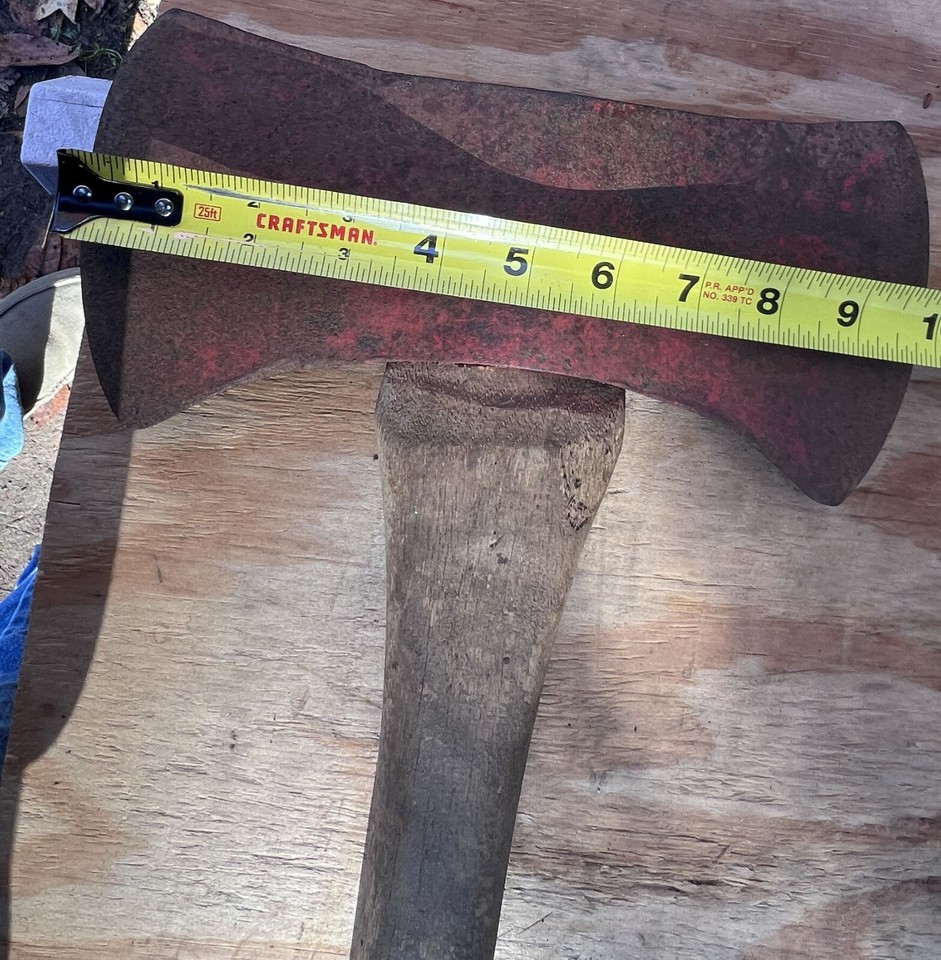 Vintage Double Bit Michigan pattern(?) Axe, 36 inch handle | eBay
