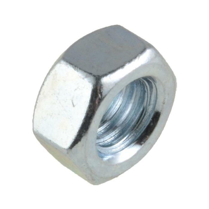 Qty 1000 Hex Standard Nut 1/4" BSW Imperial Zinc Plated Mild Steel ...