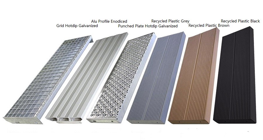 Outdoor Garden Staircase Stairs Kit Weather Resistant Recycled Plastic ...