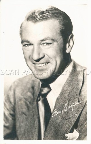 GARY COOPER 1940s VINTAGE POSTCARD CP CARTE POSTALE PHOTO #2 | eBay