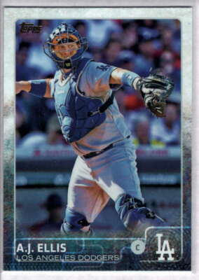 A.J. Ellis 2015 Topps #429 MLB Dodgers ID:112484 | eBay Australia