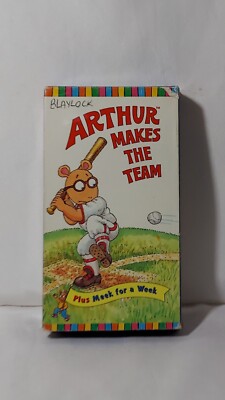 Arthur Makes The Team Plus Meek For A Week (VHS) PBS Kids [1998] | eBay