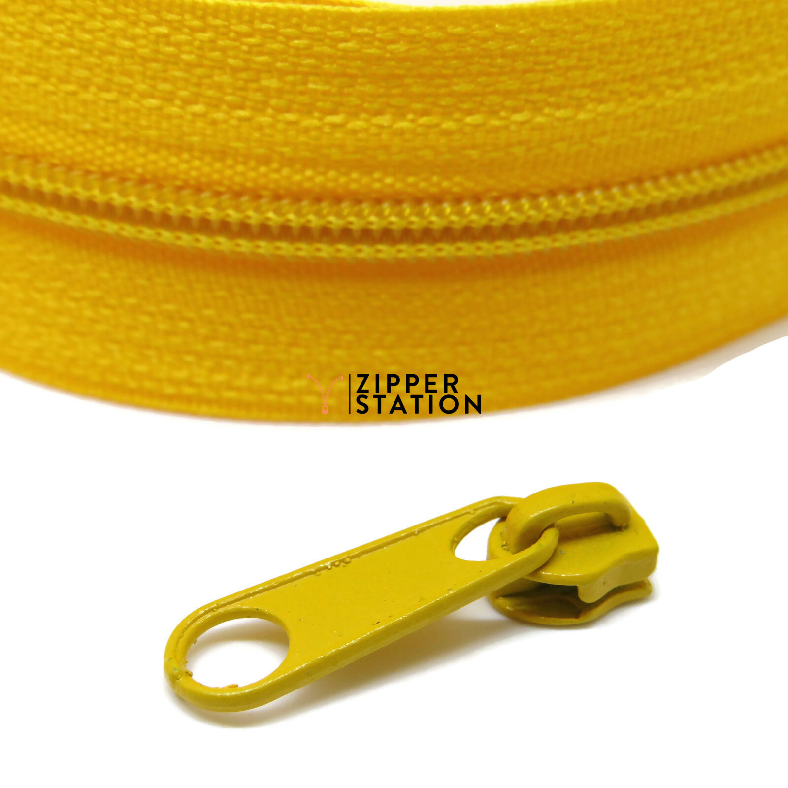 Continuous Zip Chain No3 Weight - Upholstery N3 zipping - 1, 2, 5 or 10 ...