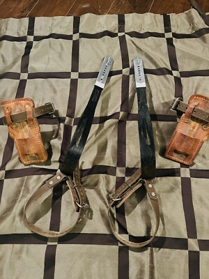 Buckingham tree climbing spikes | eBay