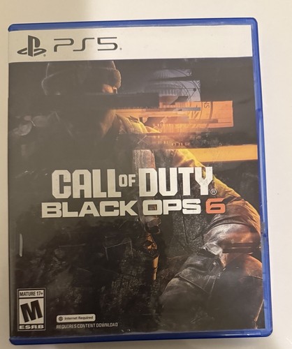 Call Of Duty Black Ops 6 Sony PlayStation 5 COD BO6 PS5 Complete CIB w ...