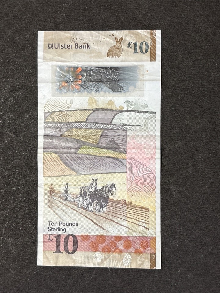2018 UK GB Ulster Bank £10 Polymer Banknote | eBay