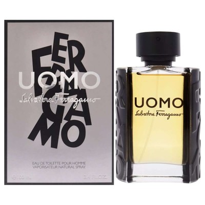 Uomo by Salvatore Ferragamo cologne for men EDT 3.3 / 3.4 oz New in Box ...