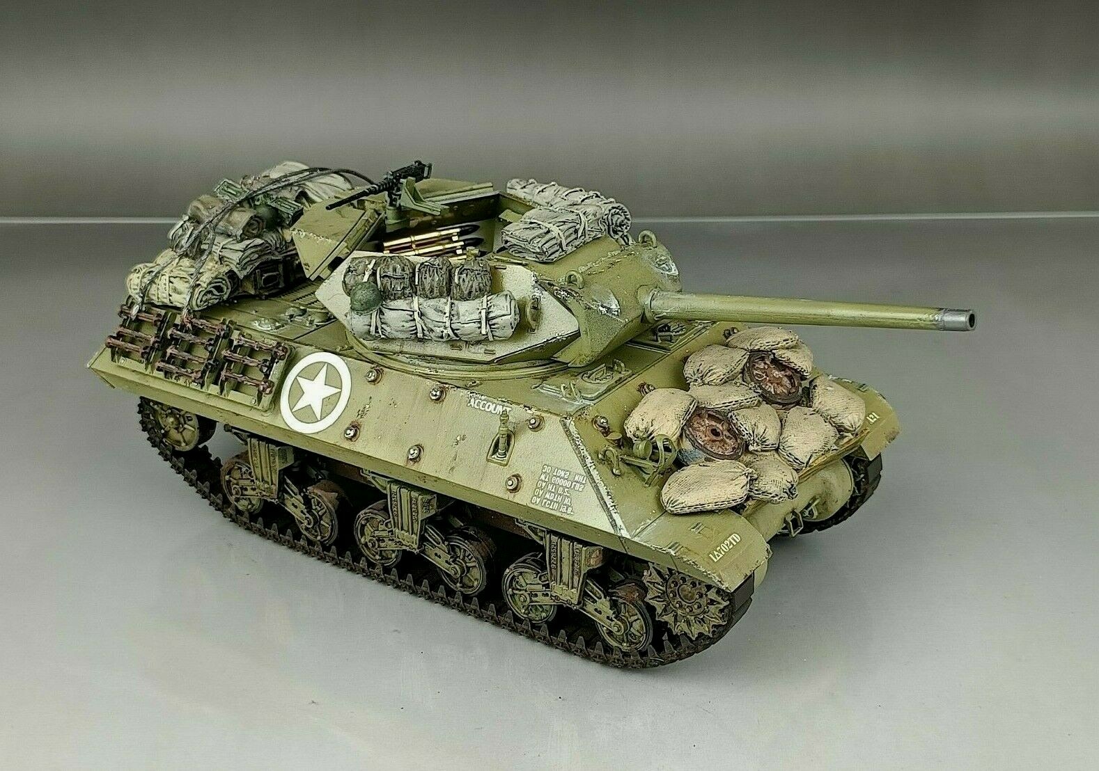 1/35 Built WWII U.S M10 Tank Destroyer w/Resin Supplies & Accessories ...