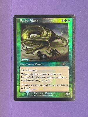 Acidic Slime - Foil 30th Anniversary Promo 17/30 - Pack Fresh Card ...