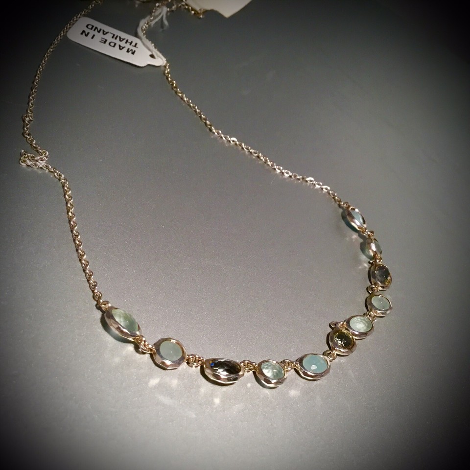 NWT IPPOLITA STERLING SILVER ROCK CANDY COLLECTION MIXED STONE NECKLACE ...
