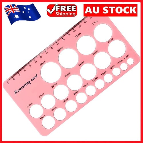 Silicone Breast Flange Ruler Durable Lightweight Feeding Supplies (Pink ...