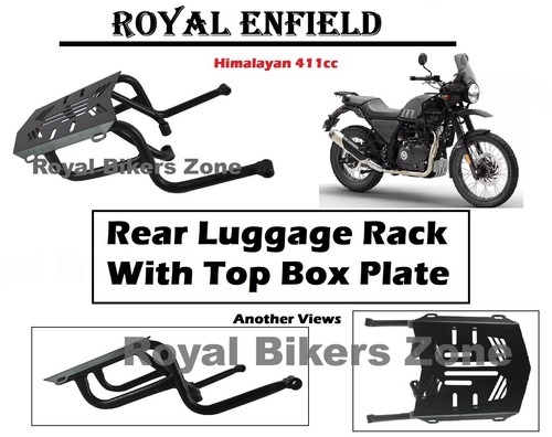 Royal Enfield "Himalayan" "Rear Luggage Rack With Top Box Plate" | eBay