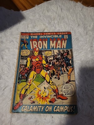 Iron Man #45 - Night Phantom Robot & Guardsman Appearance (Marvel, 1972 ...