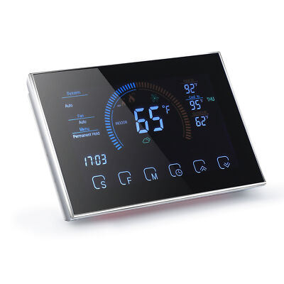 Smart Thermostat Smart Heat Pump Room Thermostat Programmable Touch ...