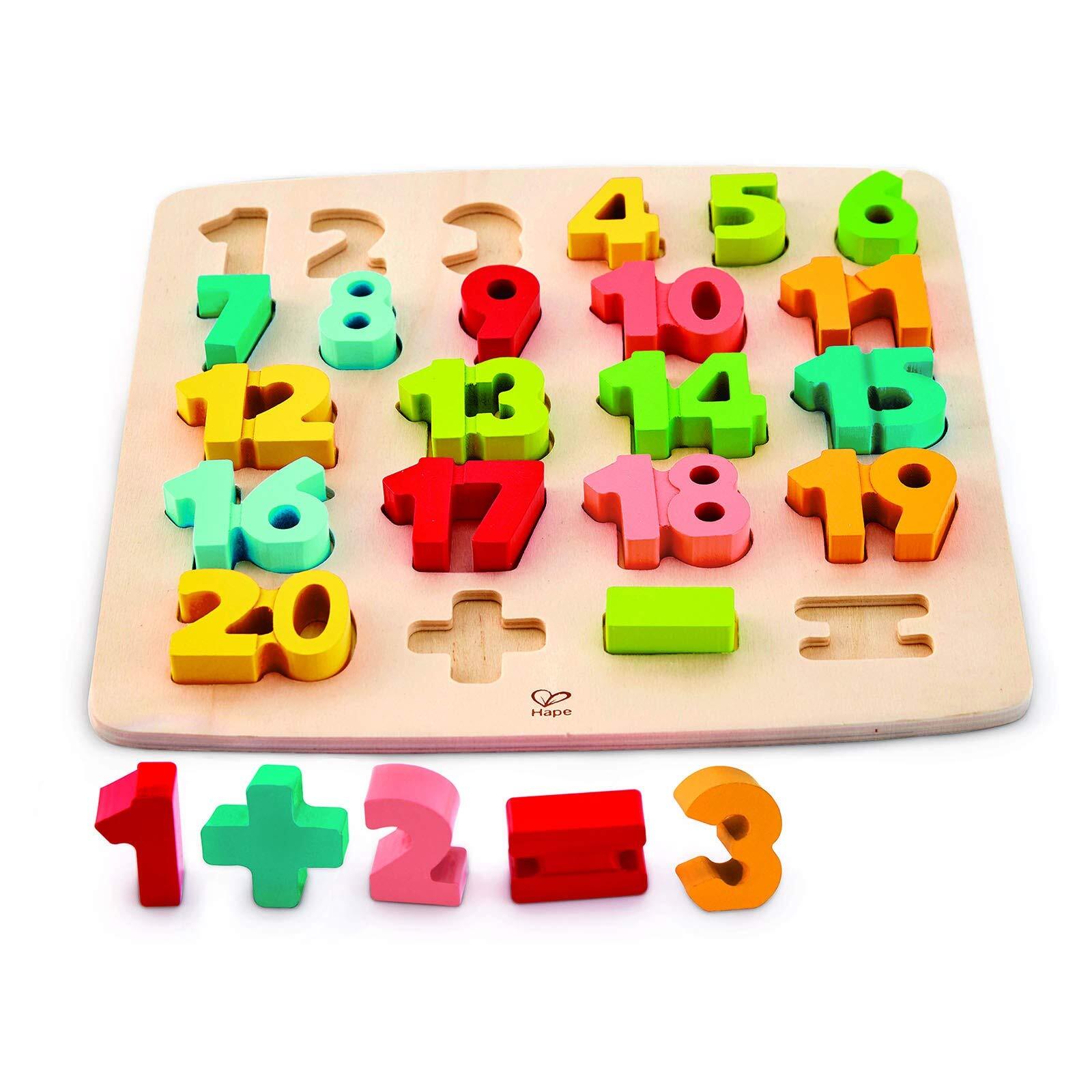 Hape Number Puzzle E1550A | eBay