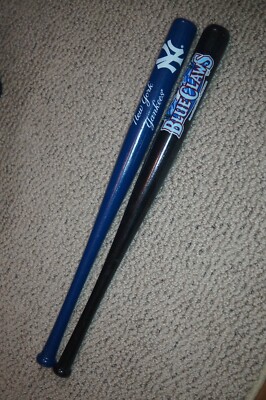 1999 New York Yankees & 2001 Blue Claws Mini Baseball Bats | eBay