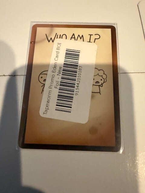 The Binding of Isaac Eden BOI Foil Holo Kickstarter Promo Card Short ...