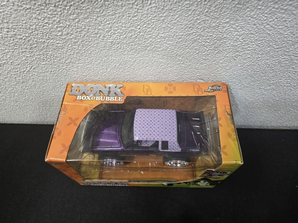 NEW JADA TOYS DONK BOX & BUBBLE 1987 BUICK REGAL 1:24 SCALE PURPLE ...
