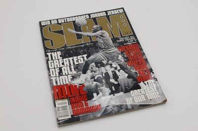 SLAM Magazine 50 Michael Jordan Cover 3 of 3 – Garnett Poster Inside | eBay