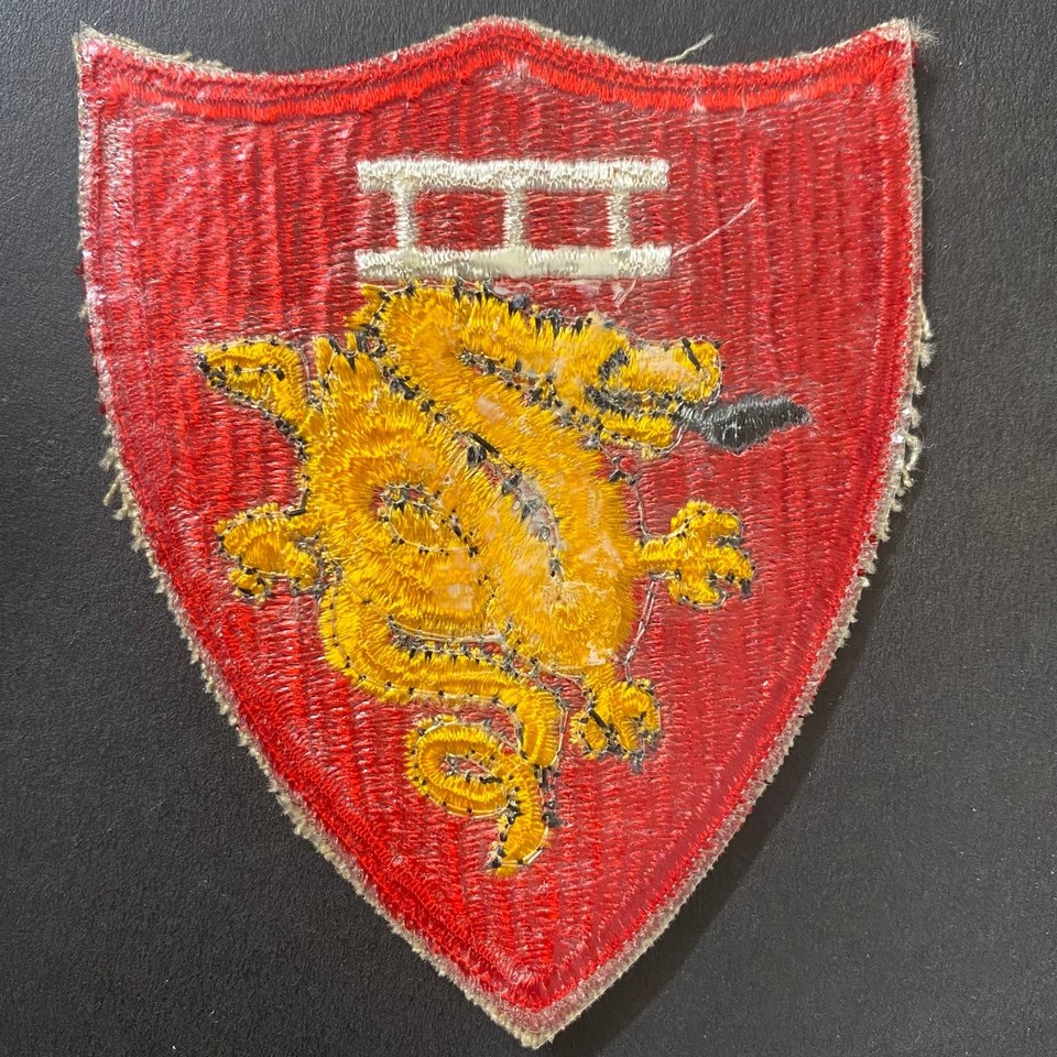 US Army 3rd Infantry Division Dragon Shield Patch Red Yellow | eBay