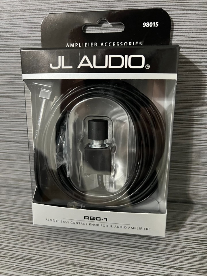 JL Audio RBC-1 Car Audio Remote Bass Control for JL RD and Slash v2 ...