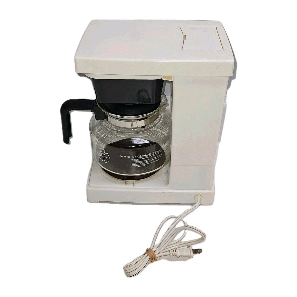 Vintage Mr Coffee 12 Cup Coffee Maker SRX-20 Red LED Digital Display ...