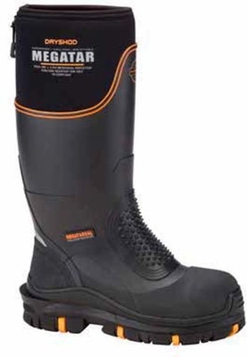 Dryshod Megatar Extreme-Protection Work Boot - Men's, Black/: MEG-MH-BK ...