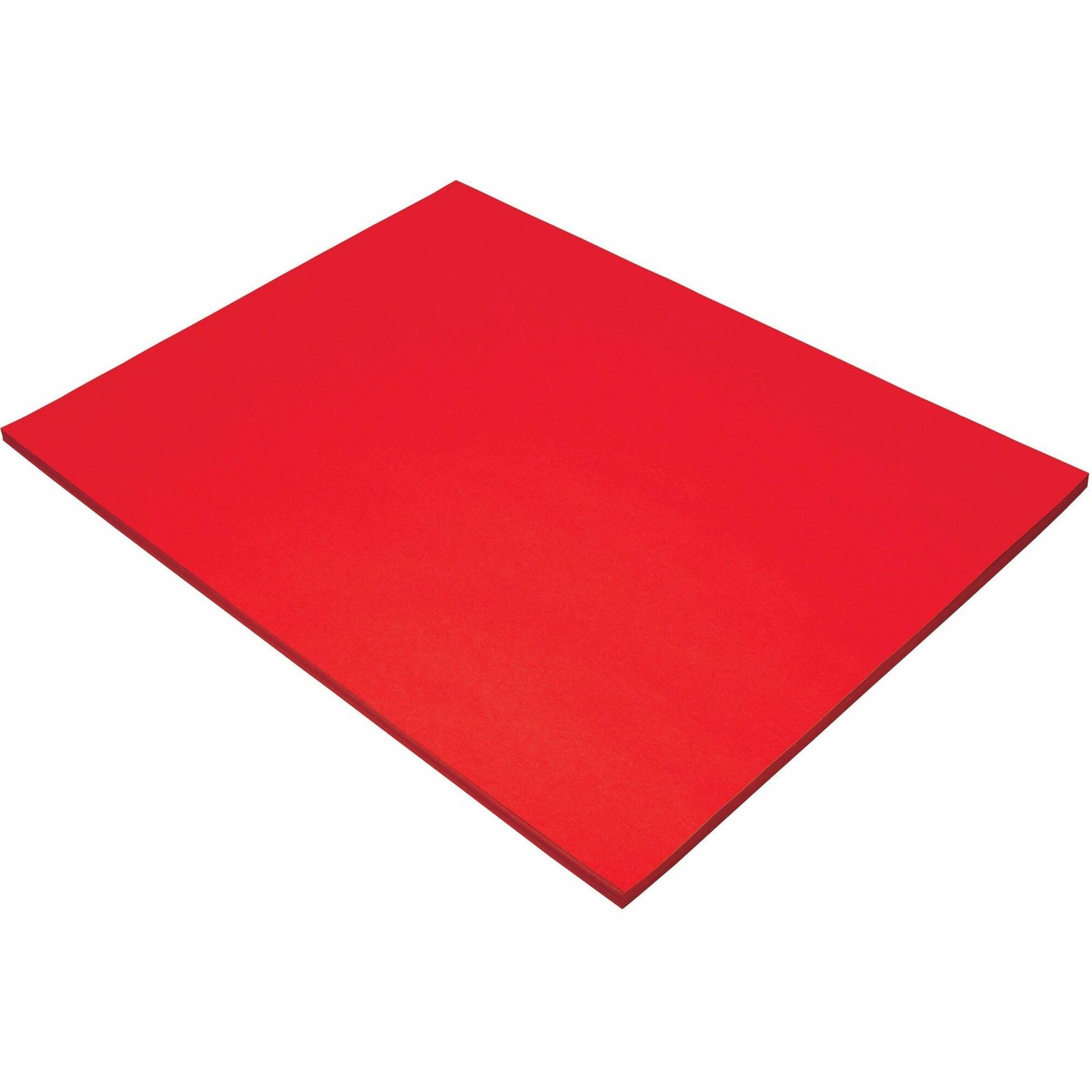 Pacon Tru-ray Sulphite Construction Paper - 18" X 24" - Festive Red ...