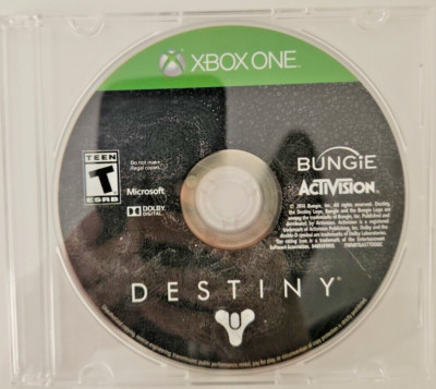 Destiny Xbox One Game (Disc Only, Multiplayer, 2014 Online Action ...