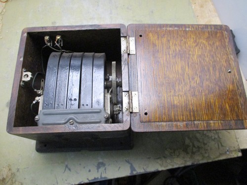 Antique 299F Telephone 5 Bar Dynamo Crank Generator (#35)[3*L-7] | eBay