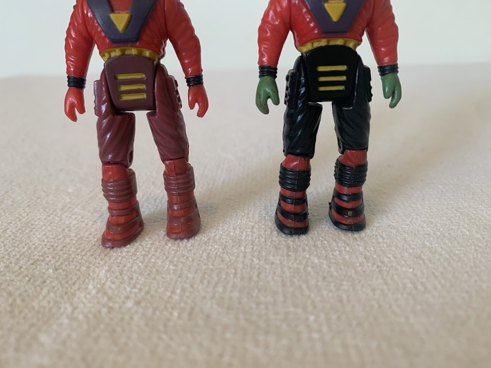 Dino Riders T-Rex Red Figures Bitor Cobrus Tyco Toys Tyrannosaurus ...