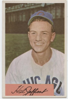 1954 Bowman Baseball #205 Hal Jeffcoat | eBay
