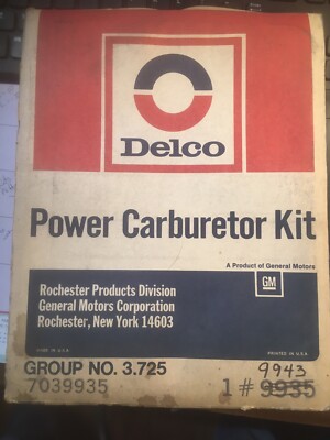 Delco power carb kit #9943 | eBay