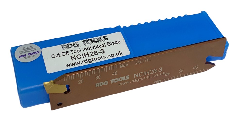 PARTING OFF TOOL CUT OFF SYSTEM BLOCK BLADE TIP 8, 10, 12, 16, 20, 25MM ...