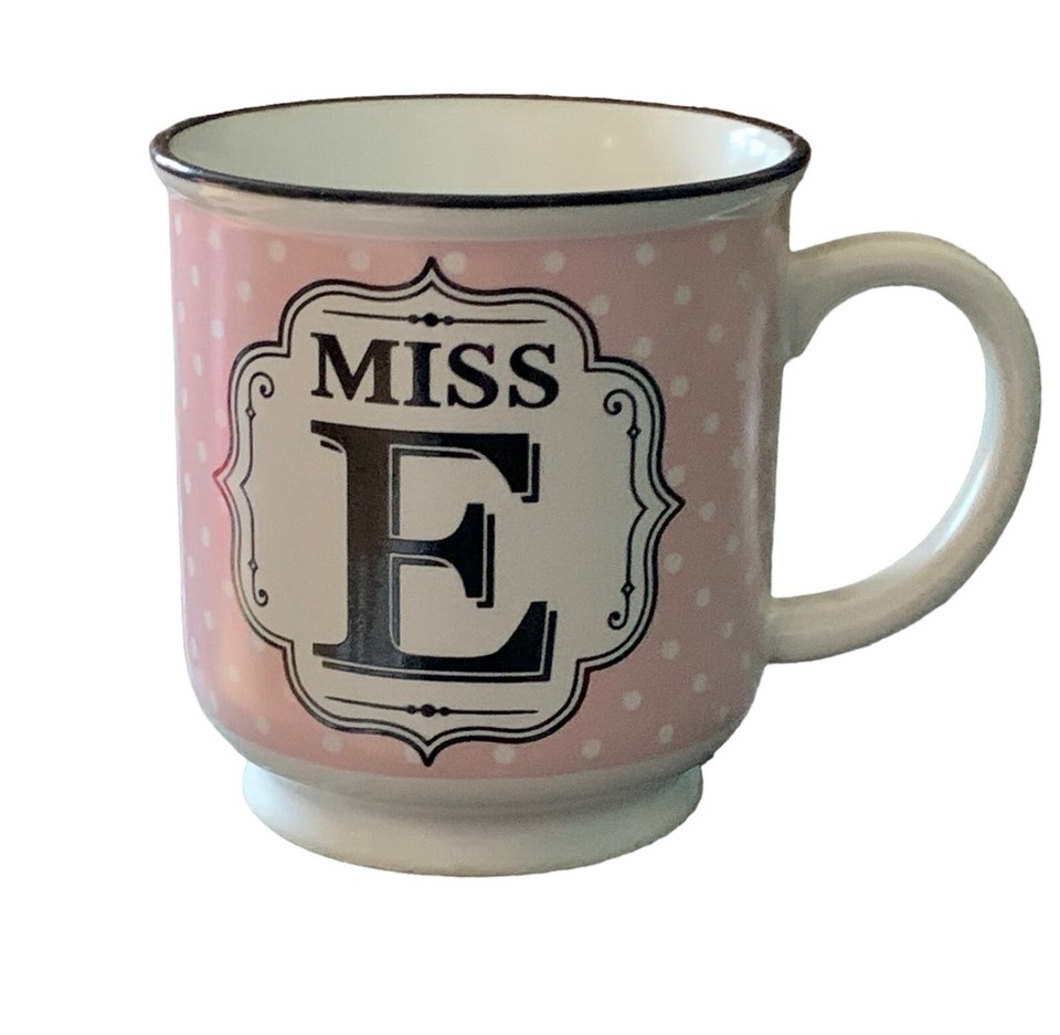 Alphabet Mug Mr / Mrs / Miss Men's Women's Gift Mug Birthday ...