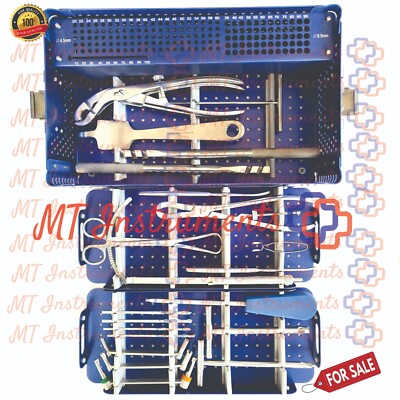 Large Fragment Instruments Set 4.5mm & 6.5mm Orthopedic Instruments ...