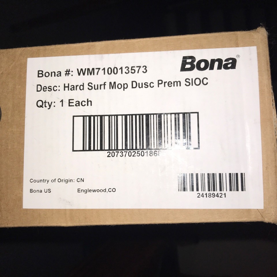 Bona Hard Surf Mop Premium Multi Surface Floors w Telescoping Handle ...