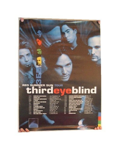 Third Eye Blind Tour Poster 3rd Band Shot Promo | eBay UK